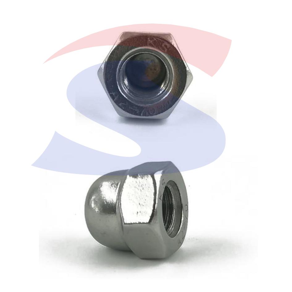 Dado Esagonale Cieco Inox M4 - INOX 1587-2-4 - Spagnuolo S.R.L.