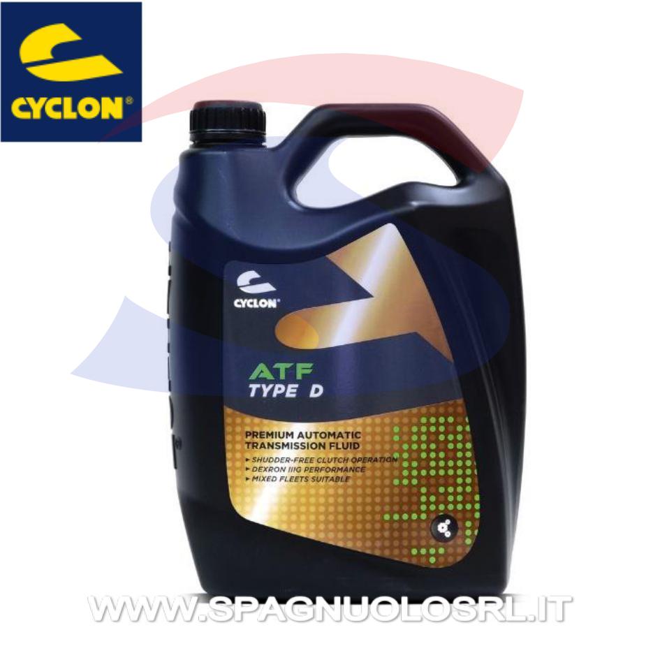 Olio ATF TYPE D per servosterzo da 4Lt - CYCLON JE09008 - Spagnuolo S.R.L.